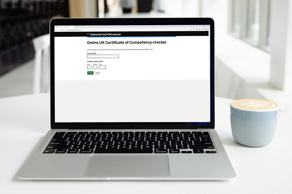 Verification of UK Certification | UK Ship Register