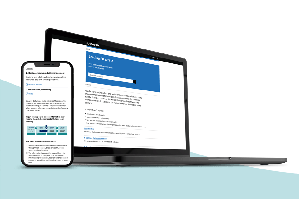 New tool to boost understanding of safety at sea | UK Ship Register