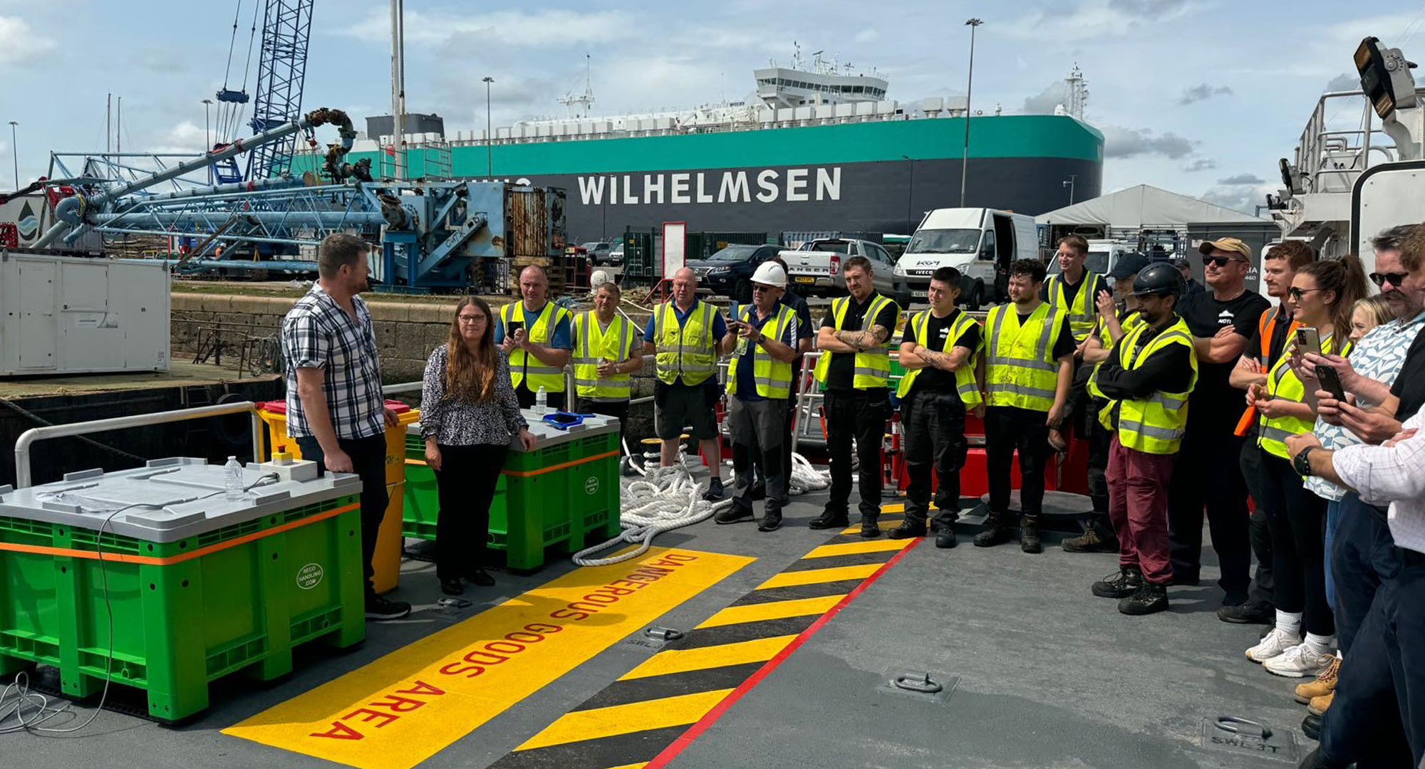 Ship naming honour goes to UK Ship Register manager | UK Ship Register